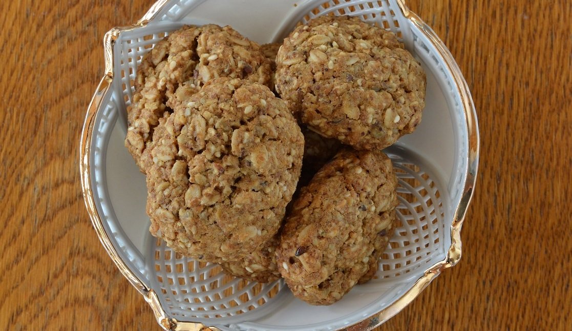 Keksy z ovsených vločiek - Receptik.sk