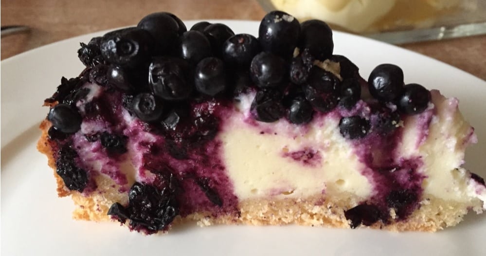 Čučoriedkový cheesecake - Receptik.sk