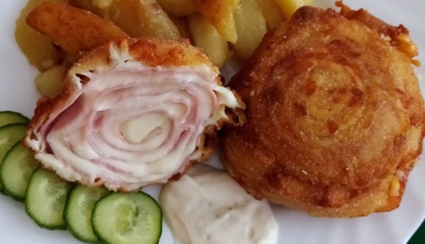 Recept na vyprážanú plnenú parenicu | Receptik.sk